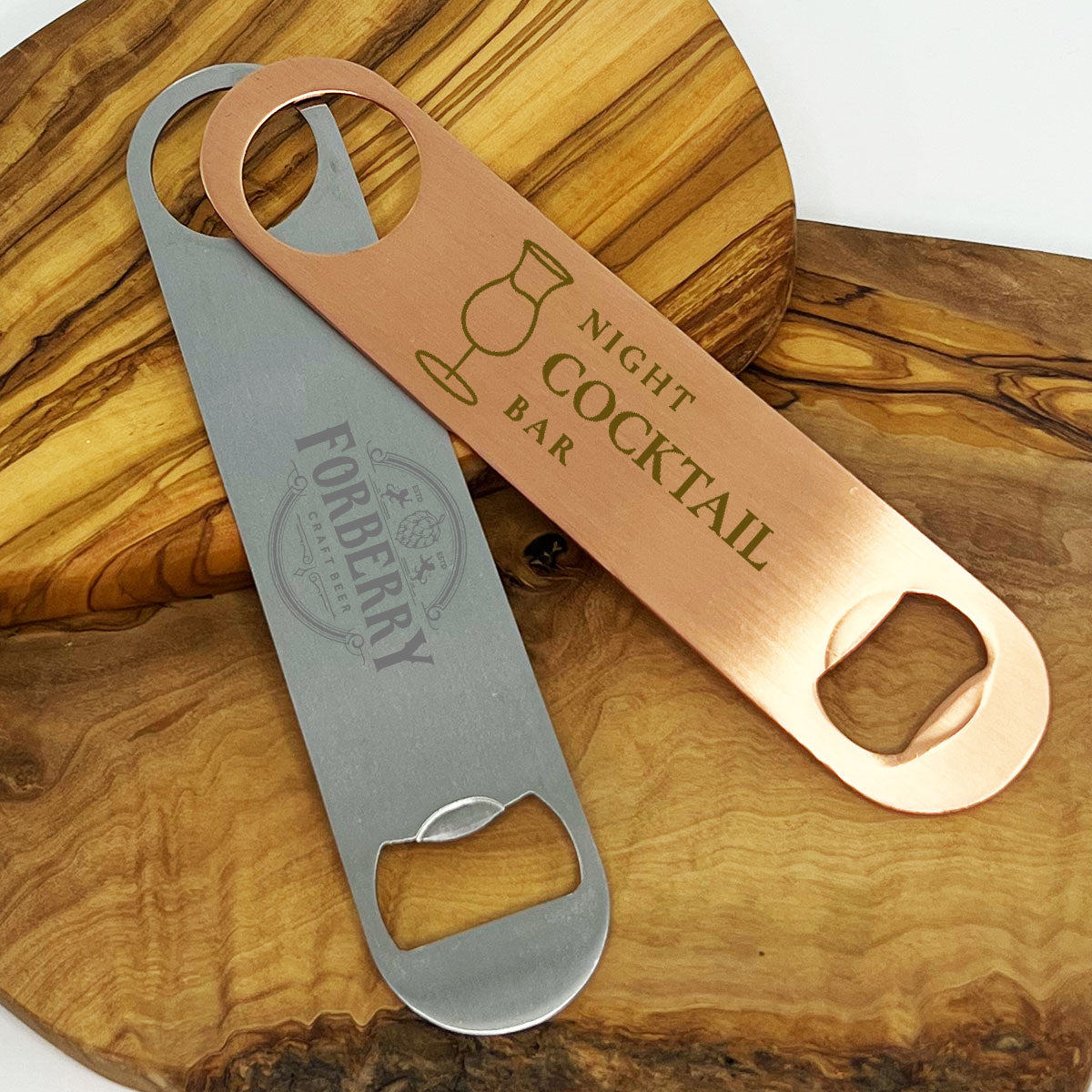 Personalised Copper Bar Blade Botte Opener | Bar Blade - The Engraved ...